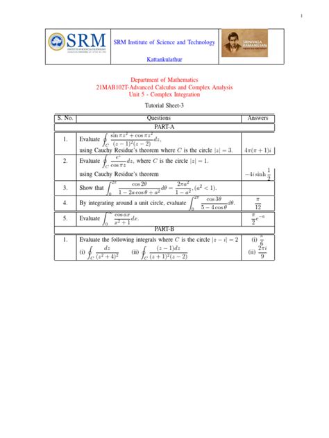 Best Questions Of Cauchys Formulaetaylors Theoremlaurents Series