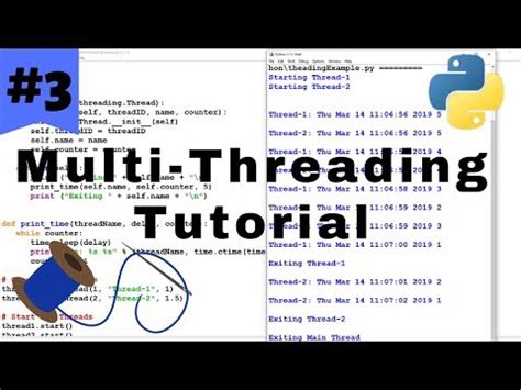 Learn Python Multithreading Tutorial 3 Synchronizing Locking Threads
