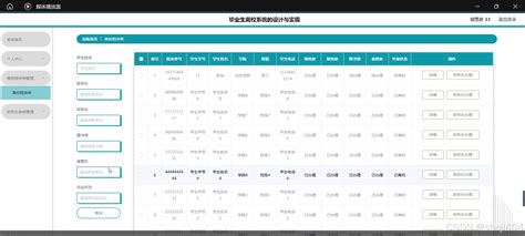 基于ssmvue毕业生离校系统的设计与实现【开题程序论文】 Csdn博客