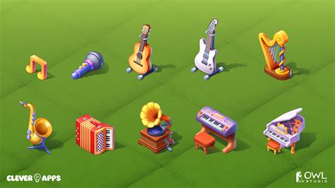 Merge Game Objects And Props Part 7 On Behance