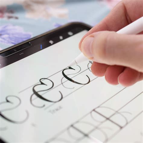 Lasso Lettering Procreate Worksheet The Postmans Knock