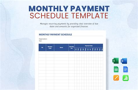 Editable Payment Templates In Excel To Download
