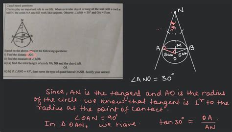 Cased Based Questions Circles Play An Important Role In Our Life When A