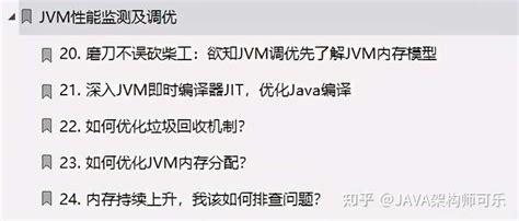 深扒Java性能调优手册编程 多线程 JVM 设计模式 数据库 实战 脉脉