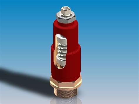 安全阀机构图solidworks 2013模型图纸下载 懒石网 安全阀机构图solidworks 2013模型图纸下载 懒石网