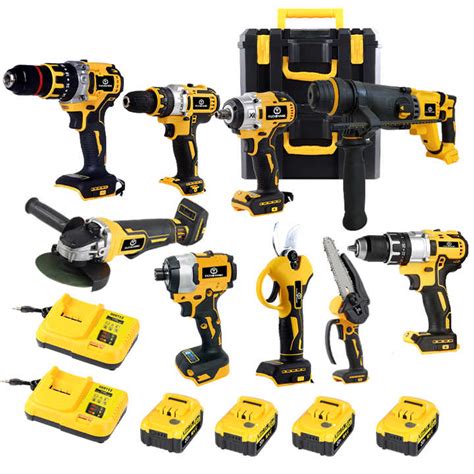 20v Dw Cordless Drills Power Tool Sets Combo Kit Multi Purpose