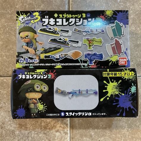 Classic Squiffer Splatoon 3 Weapon Collection Vol2 Mini Bandai Us