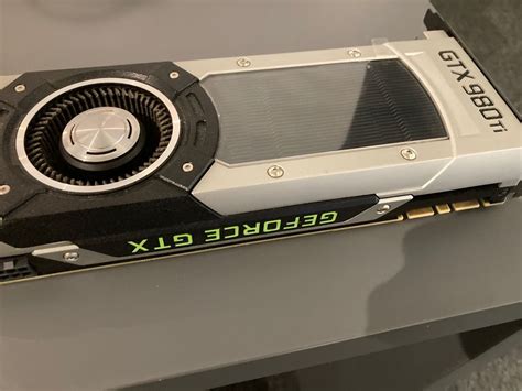 Nvidia Gtx 980ti Graphic Card Mac Or Windows Computers And Tech Parts And Accessories Computer