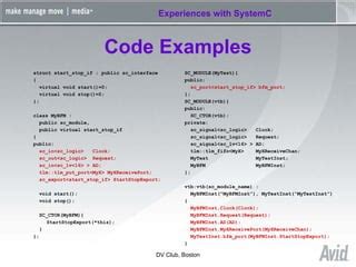 Design Verification Using Systemc Ppt