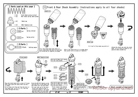 Yokomo GT 4W Instruction Manual GT4W RCScrapyard Radio Controlled Model Archive