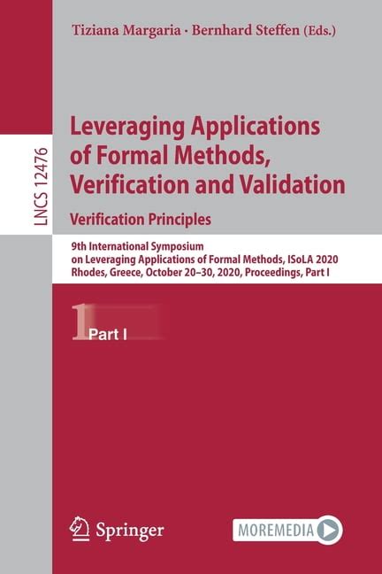 leveraging applications of formal methods verification and validation