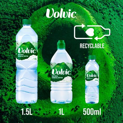 Volvic Natural Mineral Water 12 × 1.5L | BB Foodservice