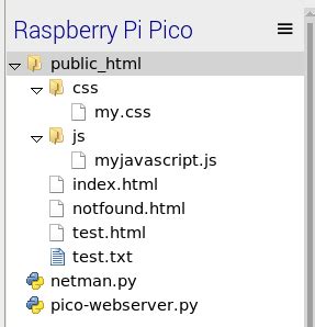Raspberry PI Pico W Web Server A Cheap MicroPython Solution