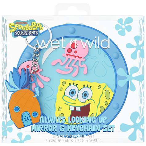 Spongebob Squarepants X Wet N Wild Hand Mirror With Keychain Walgreens