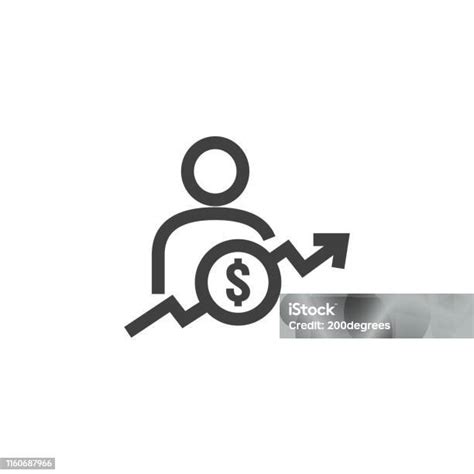 직원 급여 증가 아이콘 흰색 배경에 사람들 그래픽 및 달러 돈 기호 화살표 수익 비즈니스 비용 개념을 높입니다 투자 성장 또는 가격 상승 벡터 일러스트 가격에 대한 스톡