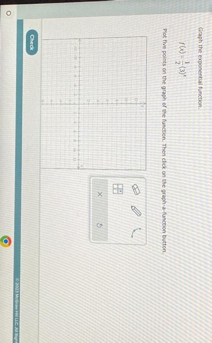 Solved Graph The Exponential Function Fx213x Plot Five