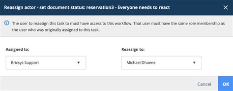 How Do I Reassign A Workflow Task To Another User Bricsys 247