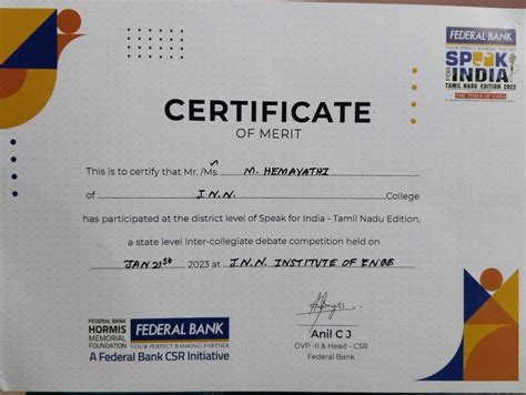 Hemavathi Mohan On Linkedin Speak For India