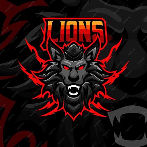 Premium Vector Lion Masscot Logo Illustration Vector