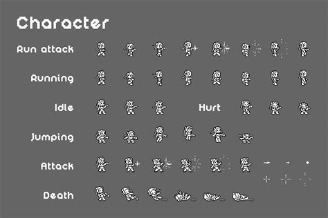 Free Sci Fi Platformer 1 Bit Pixel Art Game Kit