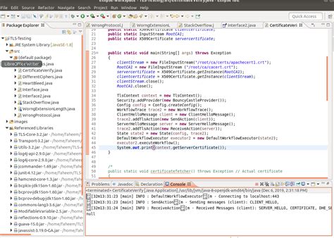 Tlscontext Couldnt Get Servercertificate · Issue 67 · Tls Attacker