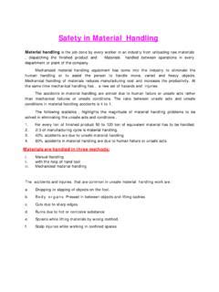 Safety In Material Handling Safety In Material Handling Pdf PDF4PRO