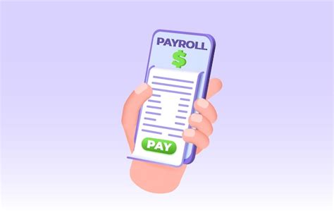 Premium Vector Invoice Paper Payroll Salary Payment 3d Realistic