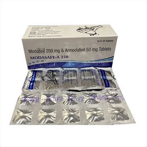 Modafinil Tablet 250mg 10 Tablets Per Strip At ₹ 168strip In Nagpur