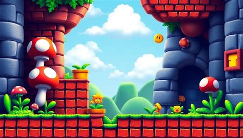 Super Mario Bros Background Image Free Ai Generator Makepix