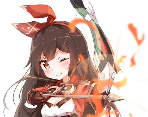 Genshin Impact Amber Wallpaper HD Games 4K Wallpapers Images And Background Wallpapers Den