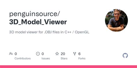 Github Penguinsource D Model Viewer D Model Viewer For Obj Files In C Opengl