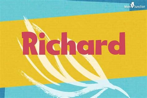 Richard Name Meaning Origin History And Popularity