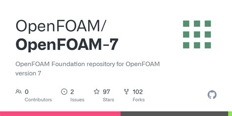 Github Openfoamopenfoam 7 Openfoam Foundation Repository For Openfoam Version 7