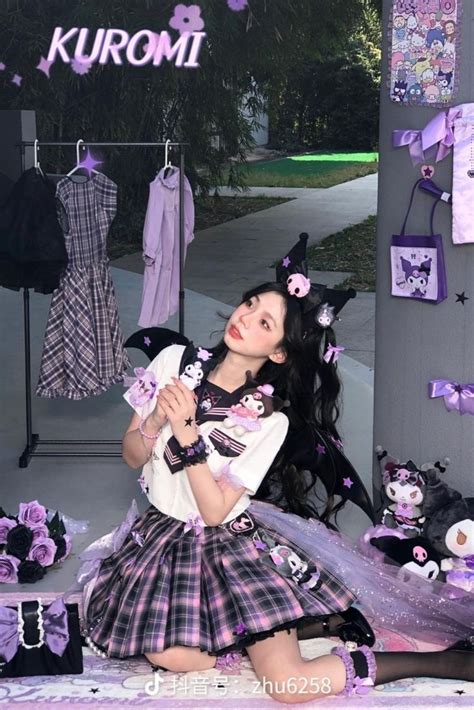 Kuromi Fashion Kuromi Outfit Ideas Kuromi Inspired Outfit Cosplay