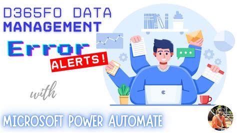 D365fo Data Management Error Alerts