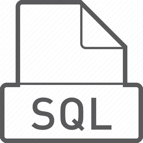 Basic File Sql Icon Download On Iconfinder On Iconfinder