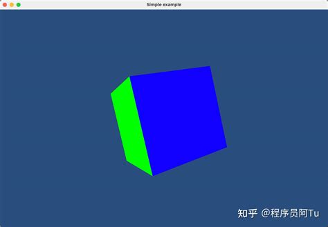 【opengl】绘制纯色立方体 知乎