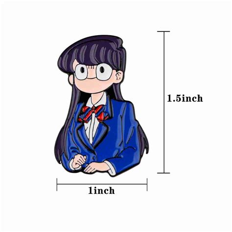 Komi Cant Communicate ‘komi Enamel Pin Distinct Pins