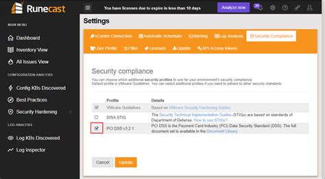 Runecast Analyzer 20 Released With History And Vmware Pci Dss Scanning Features