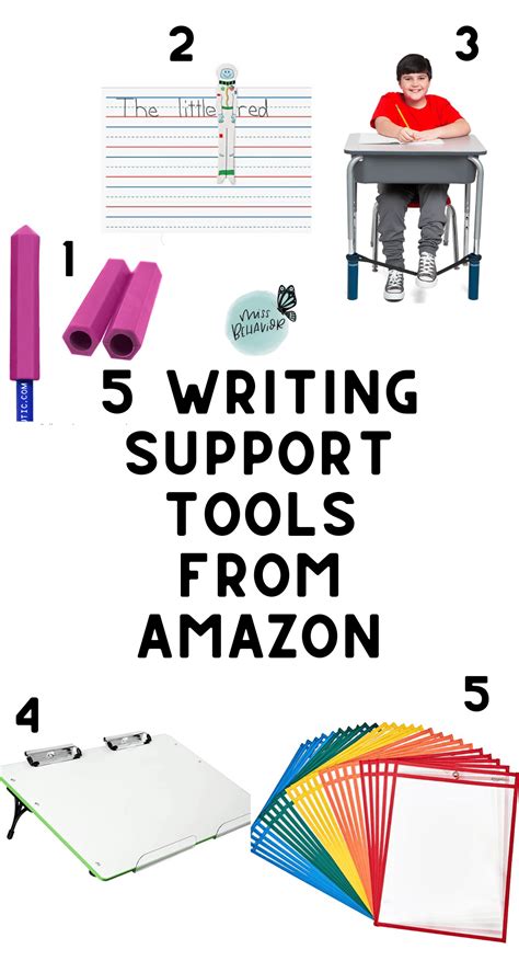 5 Simple Writing Support Tools From Amazon Miss Behavior
