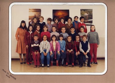 Photo De Classe Cm2 De 1982 Ecole Ronceraie Copains Davant