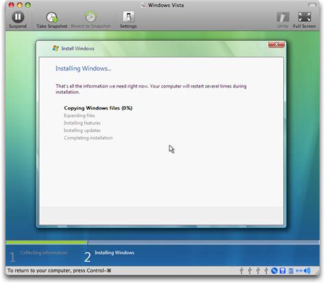 How Do I Install Vista In Vmware Fusion