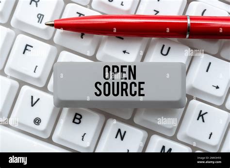 Conceptual Caption Open Source Word For Denoting Software Which