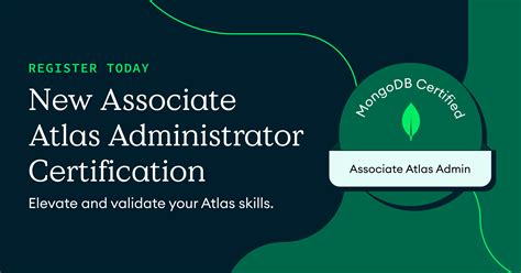 New Mongodb Atlas Administrator Path And Associate Atlas Administrator Certification Mongodb
