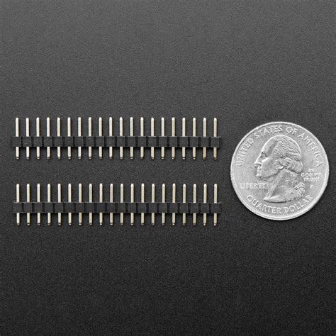 Short Plug Headers For Raspberry Pi Pico 2 X 20 Pin Male The Pi Hut