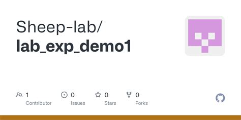 GitHub Sheep Lab Lab Exp Demo