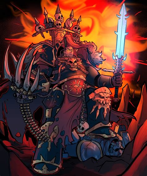 Abbadon By Neonjawbone Rimaginarywarhammer