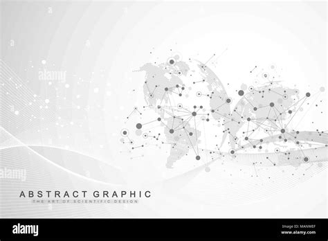 World Map Point With Global Technology Networking Concept Digital Data