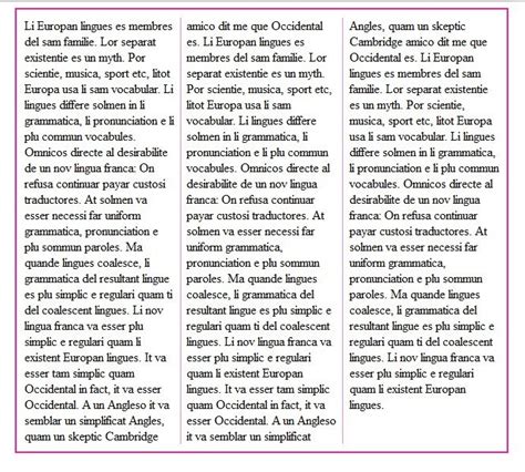 Dividindo Texto Em Colunas Com Css3 Eu Faço Programas