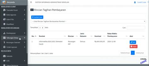source code gratis aplikasi keuangan sistem administrasi sekolah